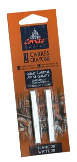 Conte Crayon 2-Pack (Traditional): White 2B - Wet Paint Artists ...