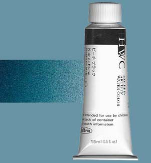 Holbein Artists Watercolor 15ml Marine Blue - Wet Paint Artists ...