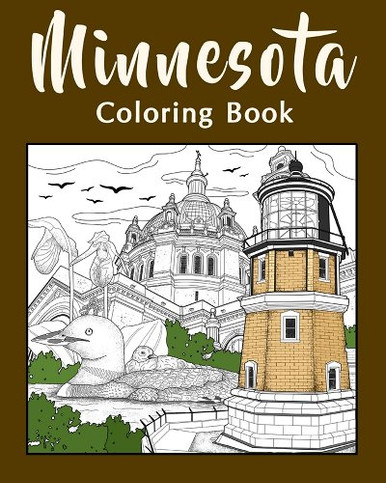 Minnesota Coloring Book - Wet Paint Artists' Materials and Framing