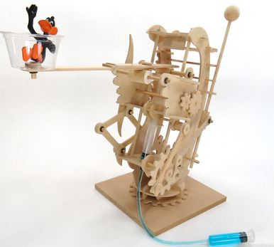 Pathfinders Hydraulic Gearbot - Wet Paint Artists' Materials and Framing