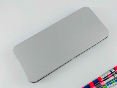 Slip-on Flat Aluminum Pen Case - Wet Paint Artists' Materials and Framing