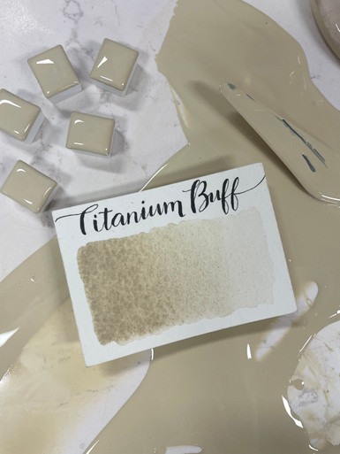 Stoneground Paint Watercolor 1/2 Pan Titanium Buff - Wet Paint Artists ...