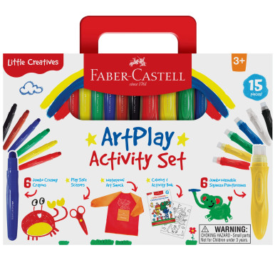 Faber-Castell Little Creatives ArtPlay Set - Wet Paint Artists ...
