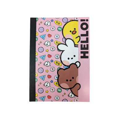 Itoya Oasis Notebook A6 Line Friends HELLO! - Wet Paint Artists ...