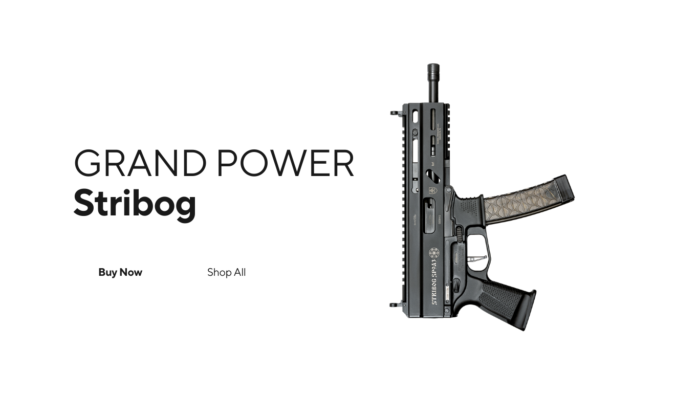 Grand Power Stribog SP9A1 and SP9A3
