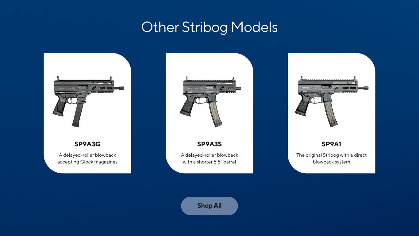 Grand Power Stribog SP9A1 and SP9A3