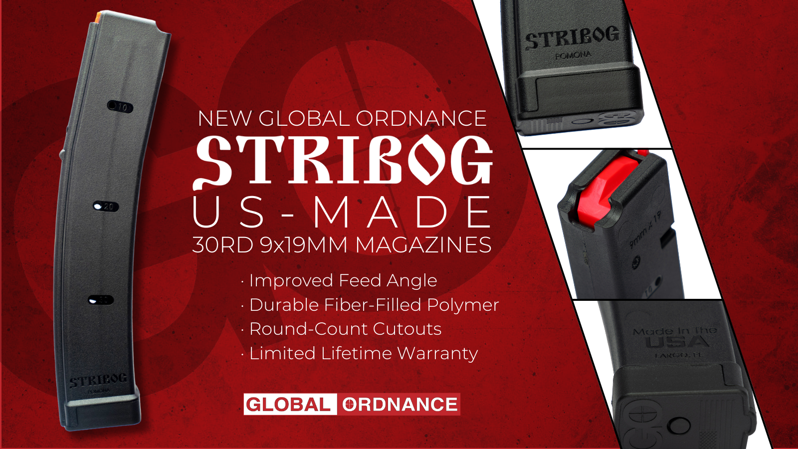 Global Ordnance Unveils New US-Made Stribog Magazine - Global Ordnance