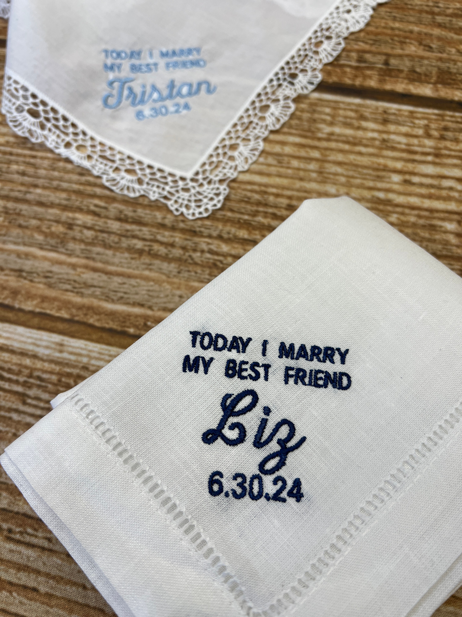 Handkerchief - Best Friend | Wicked Stitches Gifts