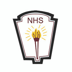 National Honor Society (NHS) Shield with Torch - Meca Sportswear