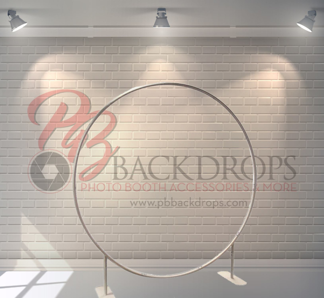 Backdrops & Stands - Unique Shapes - Circle Displays - PB Backdrops