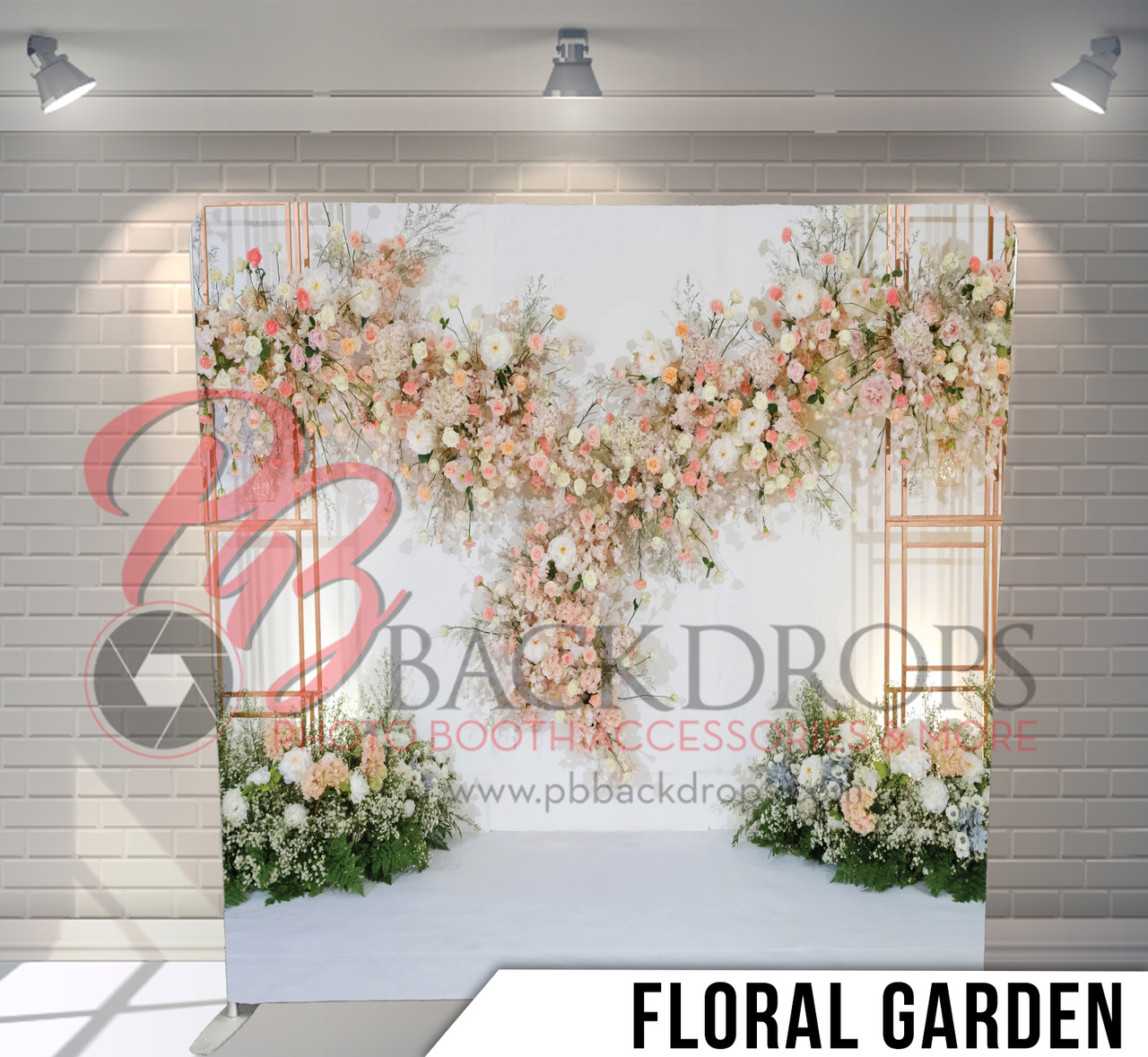 Backdrops & Stands - Shop Backdrop Covers by Theme - Floral - PB Backdrops