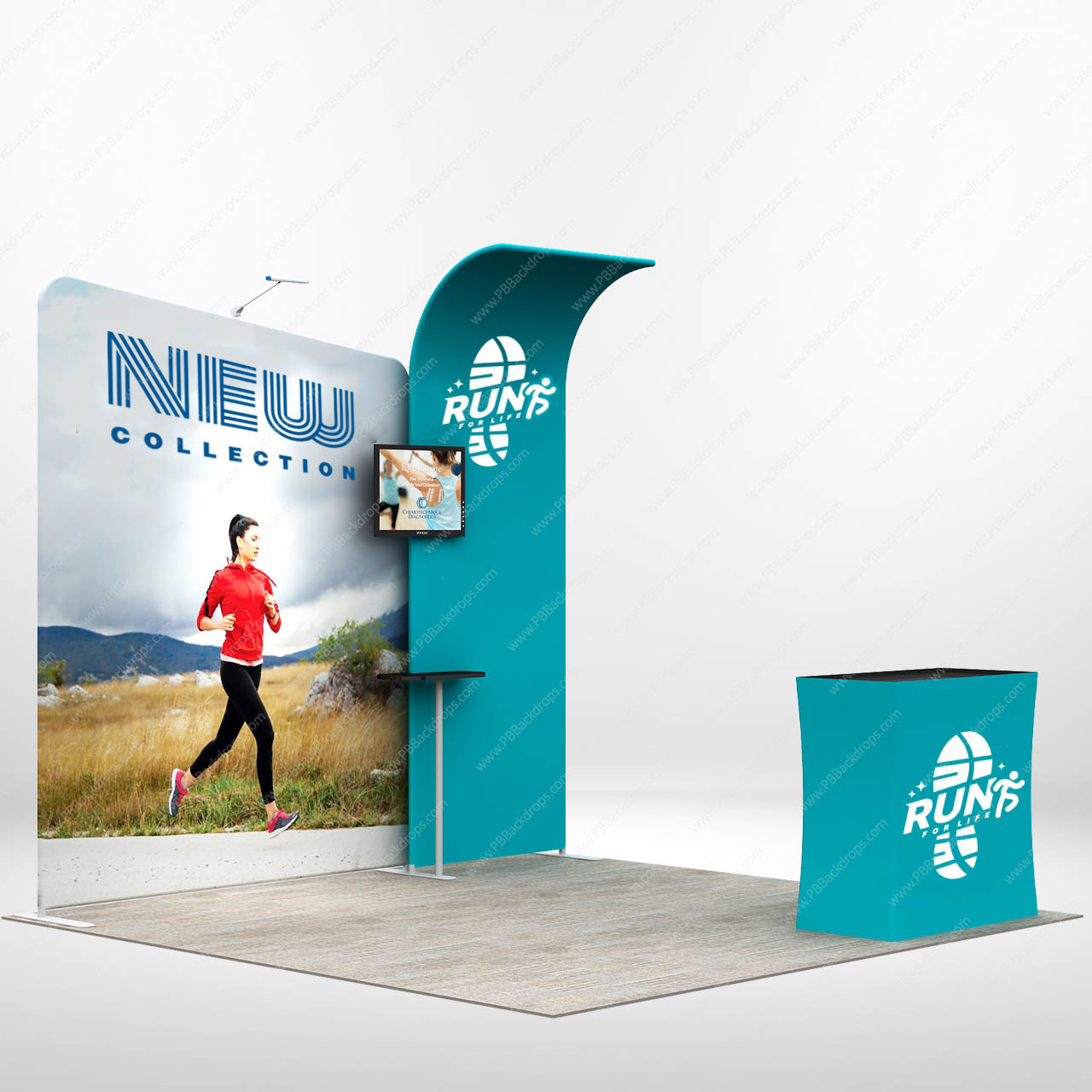 Expo/Trade Show - 3m x 3m Booths - PB Backdrops