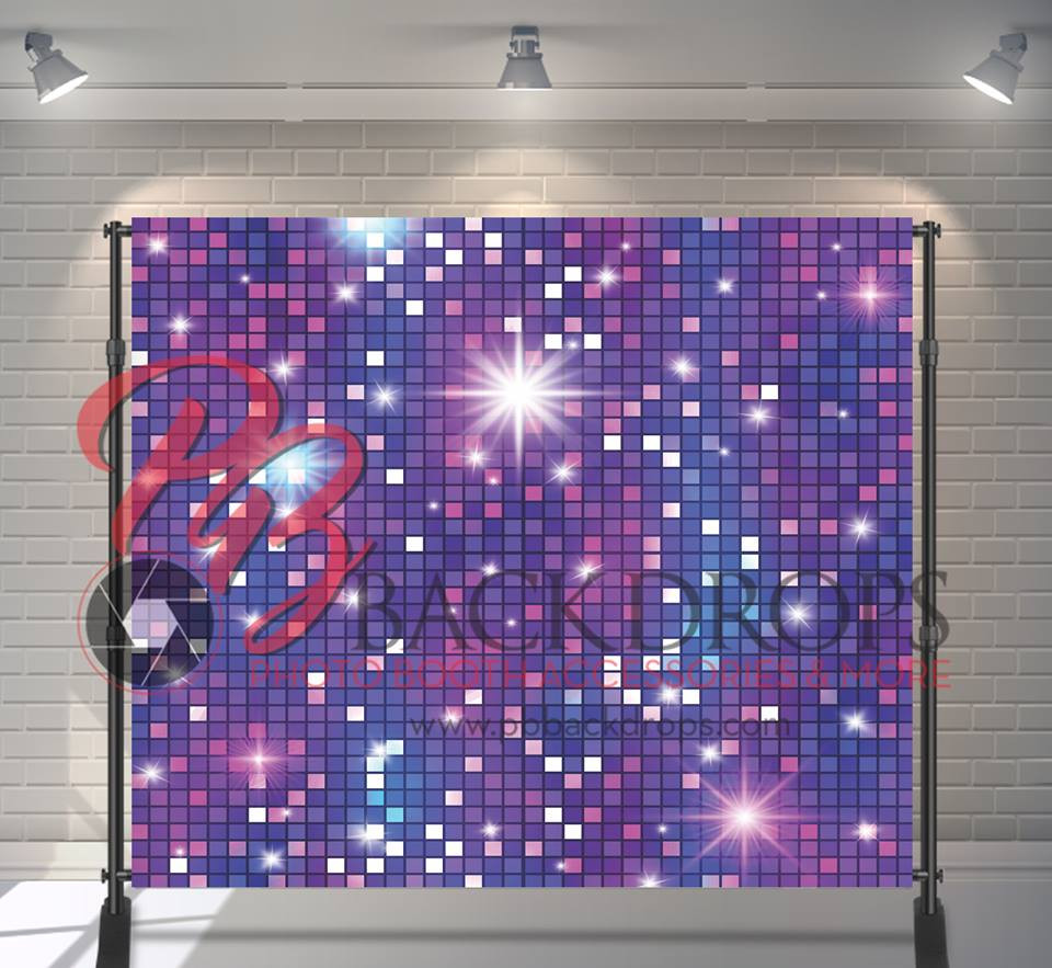Custom-Printed Shimmer Walls - PB Backdrops