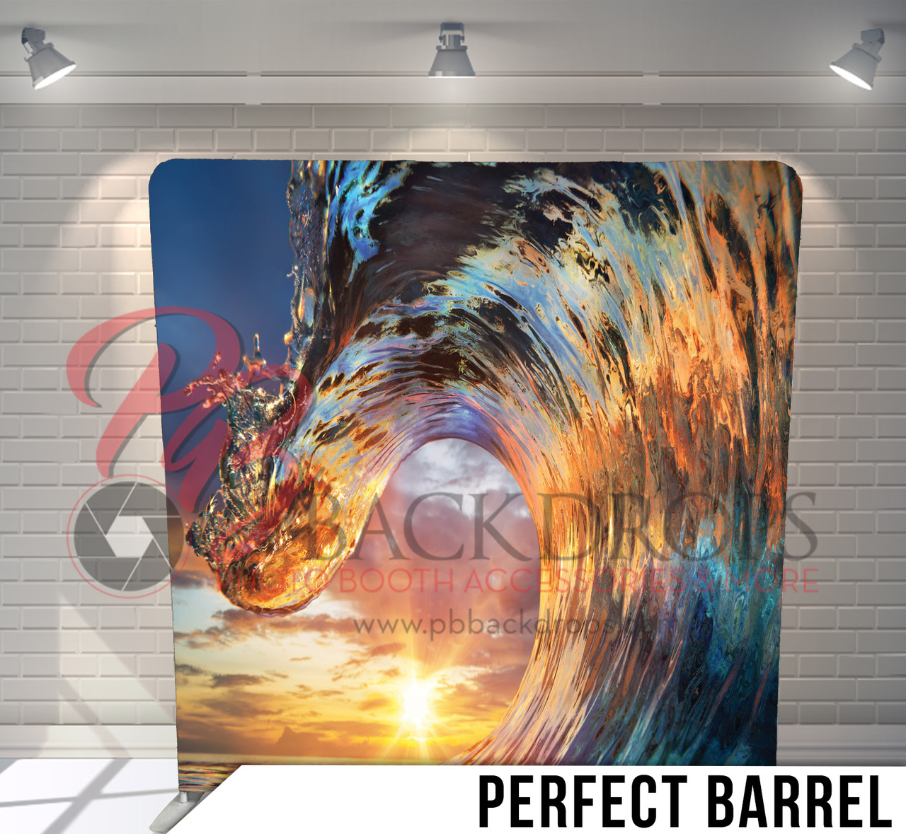 Pillow Cover Backdrop (Perfect Barrell) - PB Backdrops