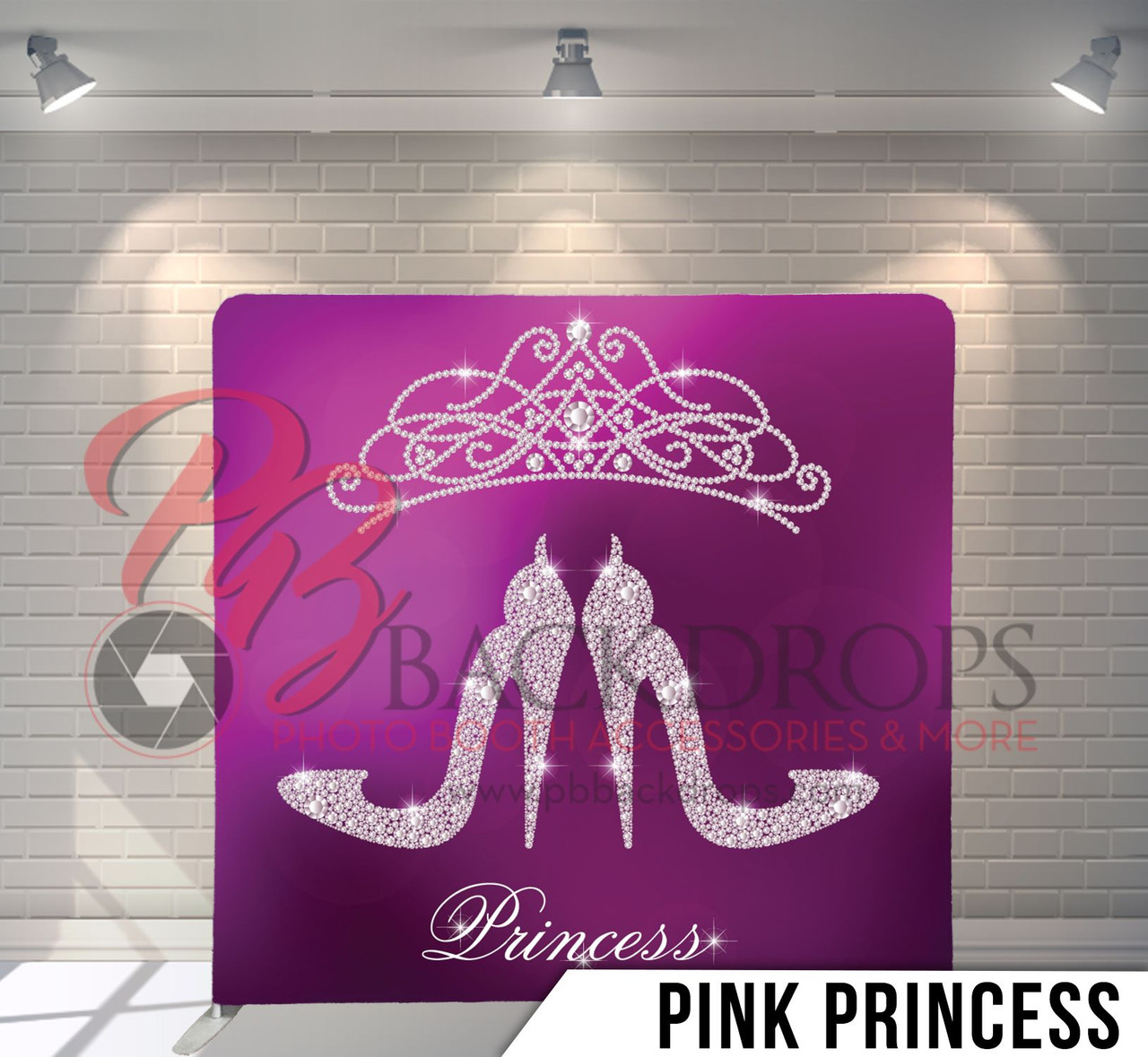 Pillow Cover Backdrop (Pink Princess) - PB Backdrops