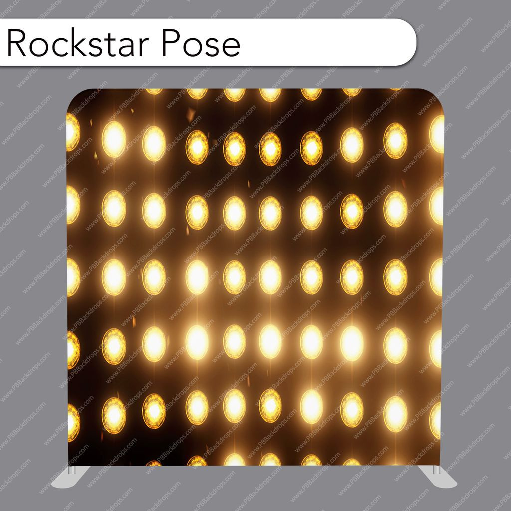 Pillow Cover Backdrop (Rockstar Pose) - PB Backdrops