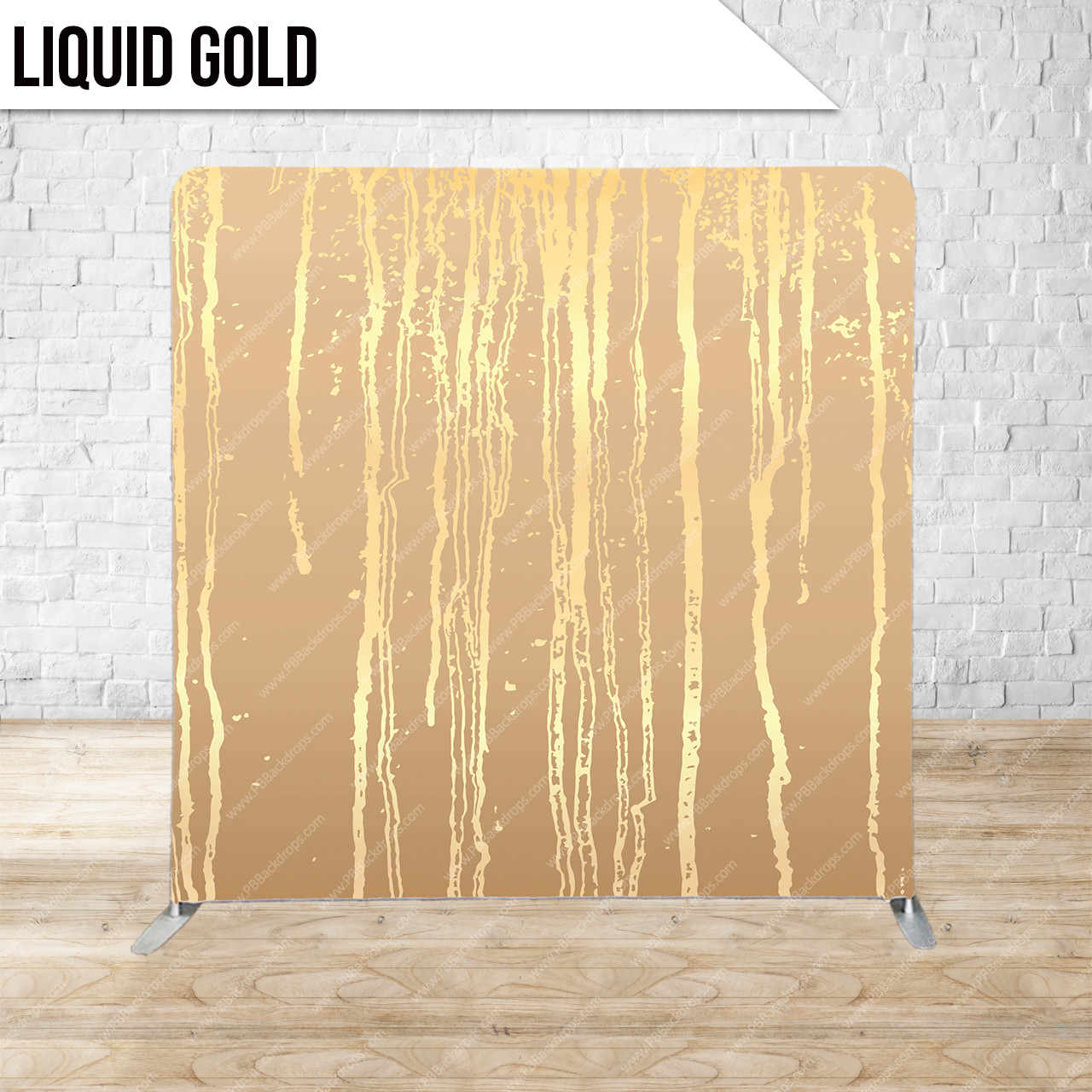 Pillow Cover Backdrop (Liquid Gold) - PB Backdrops