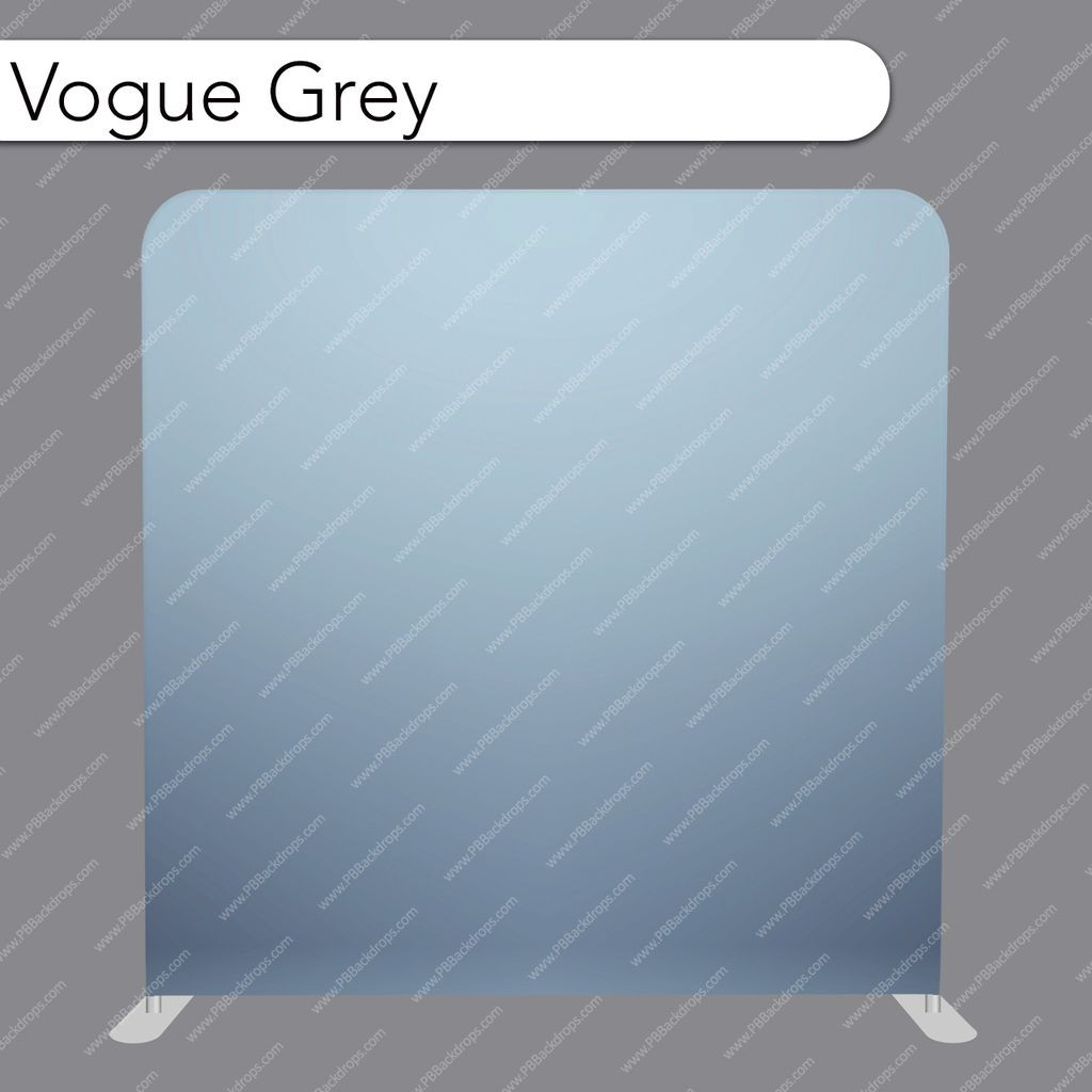 Pillow Cover Backdrop (Vogue Grey) - PB Backdrops