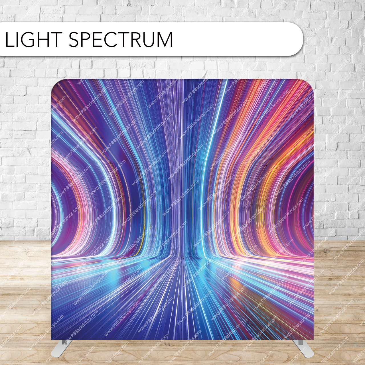 Pillow Cover Backdrop (Light Spectrum) - PB Backdrops