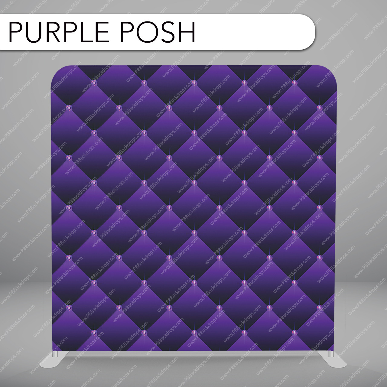 Pillow Cover Backdrop (Purple Posh) - PB Backdrops