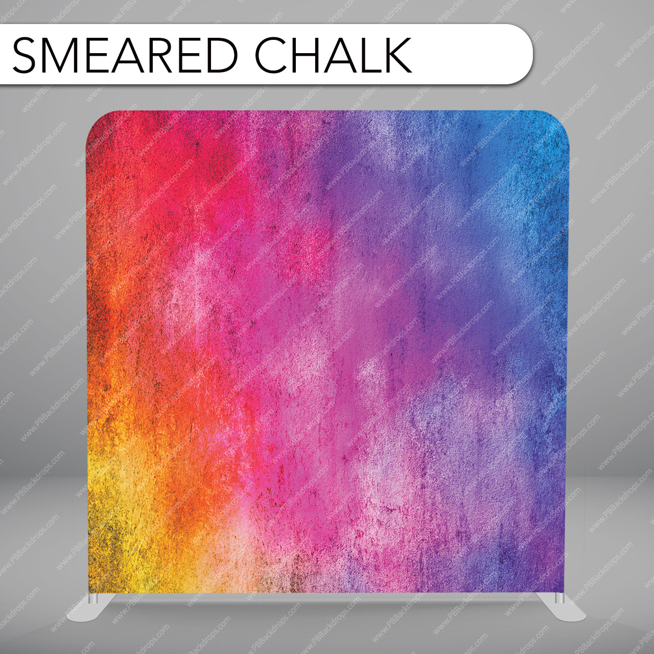 Pillow Cover Backdrop (Smeared Chalk) - PB Backdrops