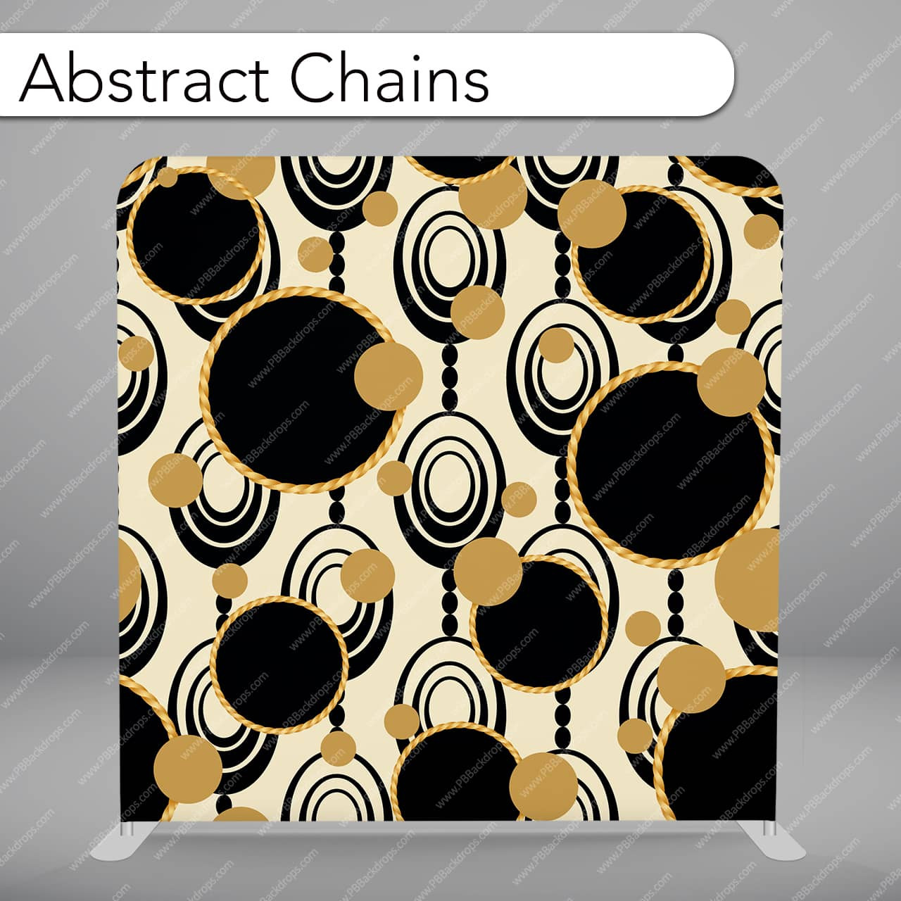 Pillow Cover Backdrop (Abstract Chains) - PB Backdrops