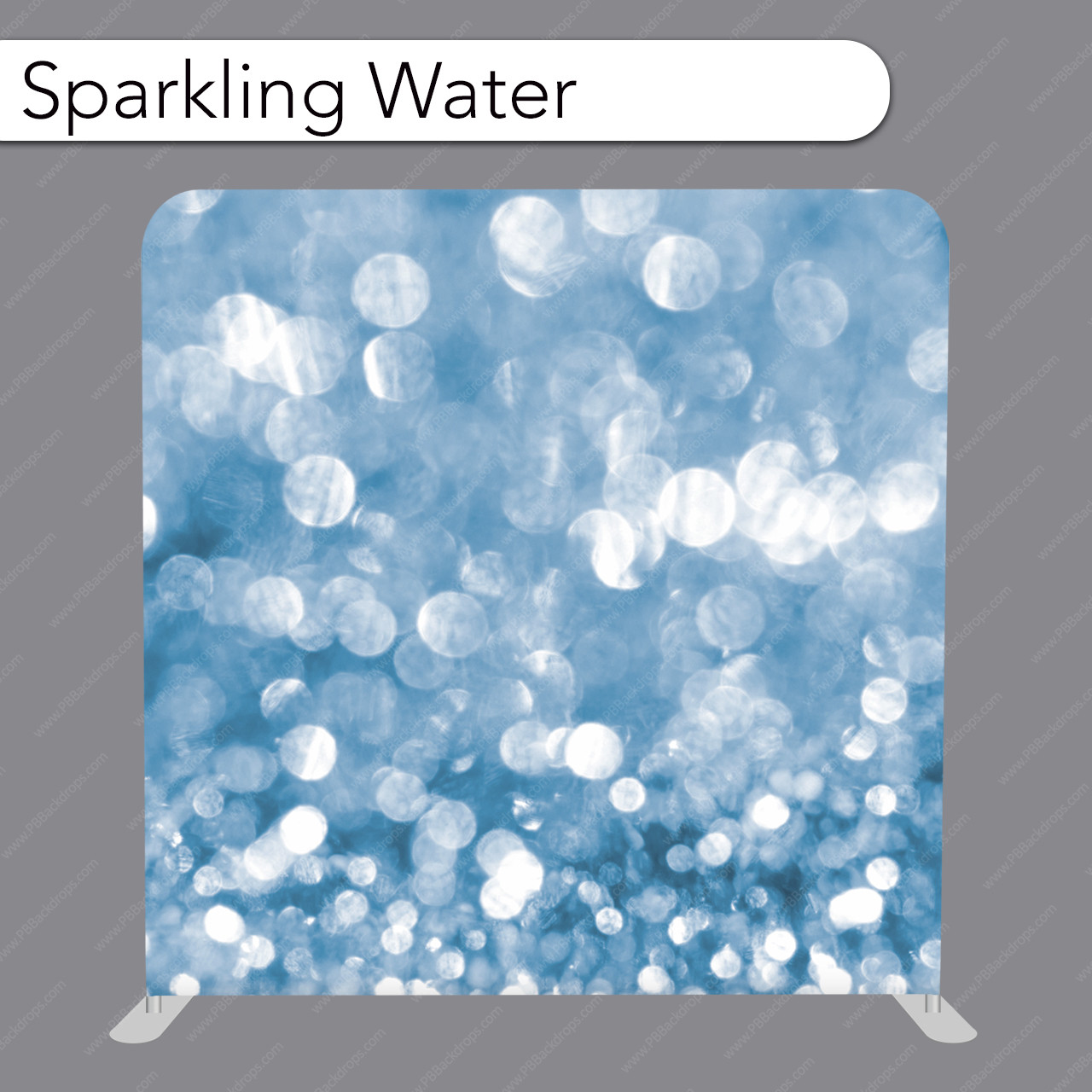 Pillow Cover Backdrop (Sparkling Water) - PB Backdrops