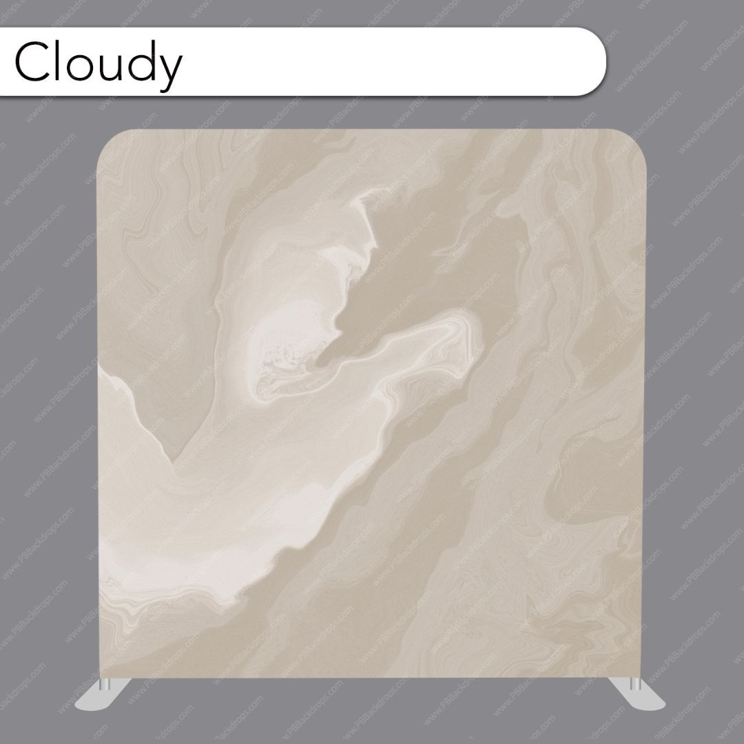 Pillow Cover Backdrop (Cloudy© | Neutral Tone) - PB Backdrops