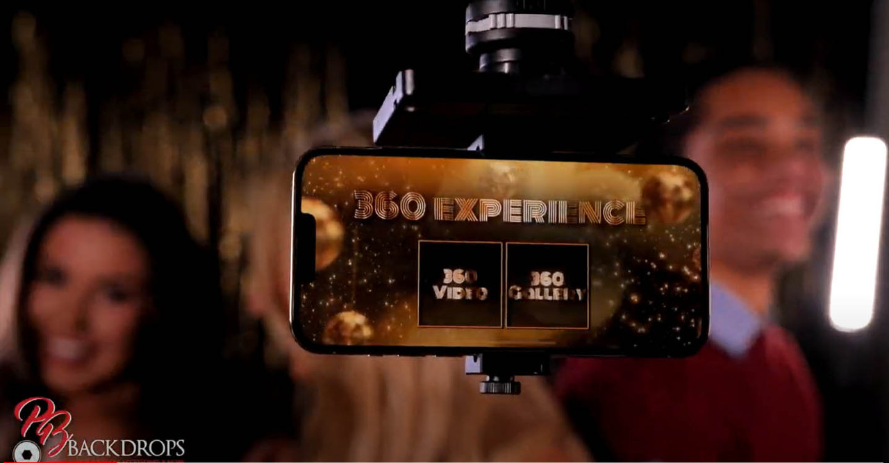 360 Experience Marketing Video - PB Backdrops
