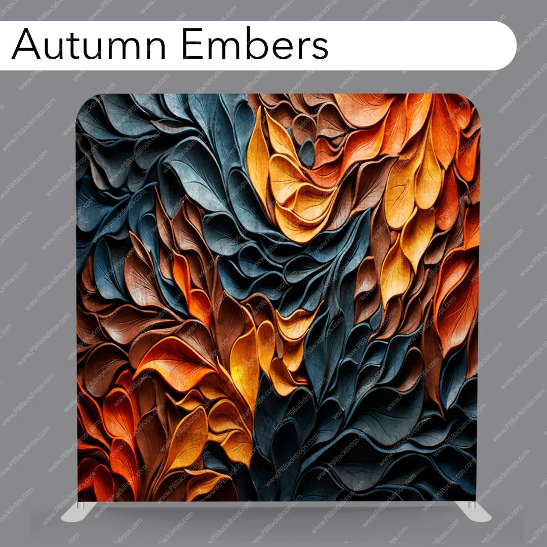 Pillow Cover Backdrop (Autumn Embers) - PB Backdrops