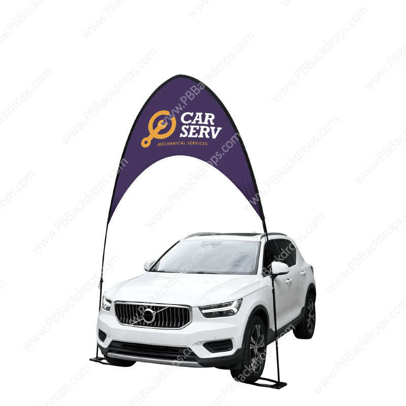 Car Show Arch Banner - PB Backdrops