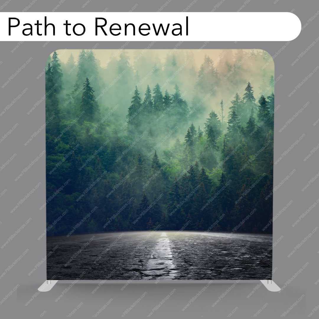 Pillow Cover Backdrop (Path To Renewal) - PB Backdrops