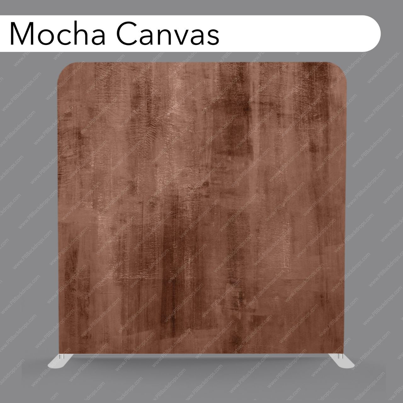 Pillow Cover Backdrop (Mocha Canvas) - PB Backdrops
