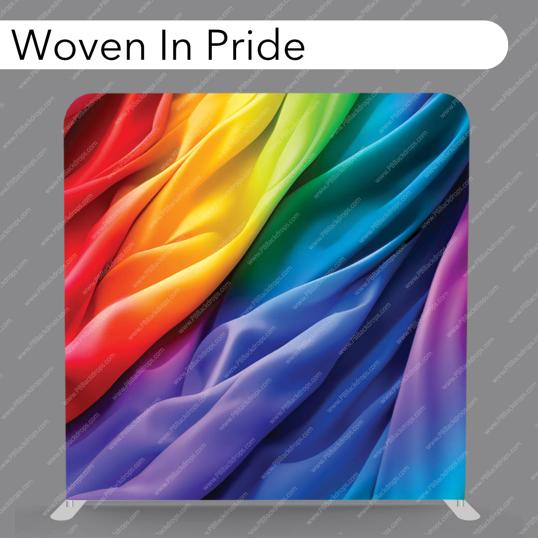 Pillow Cover Backdrop (Woven In Pride) - PB Backdrops