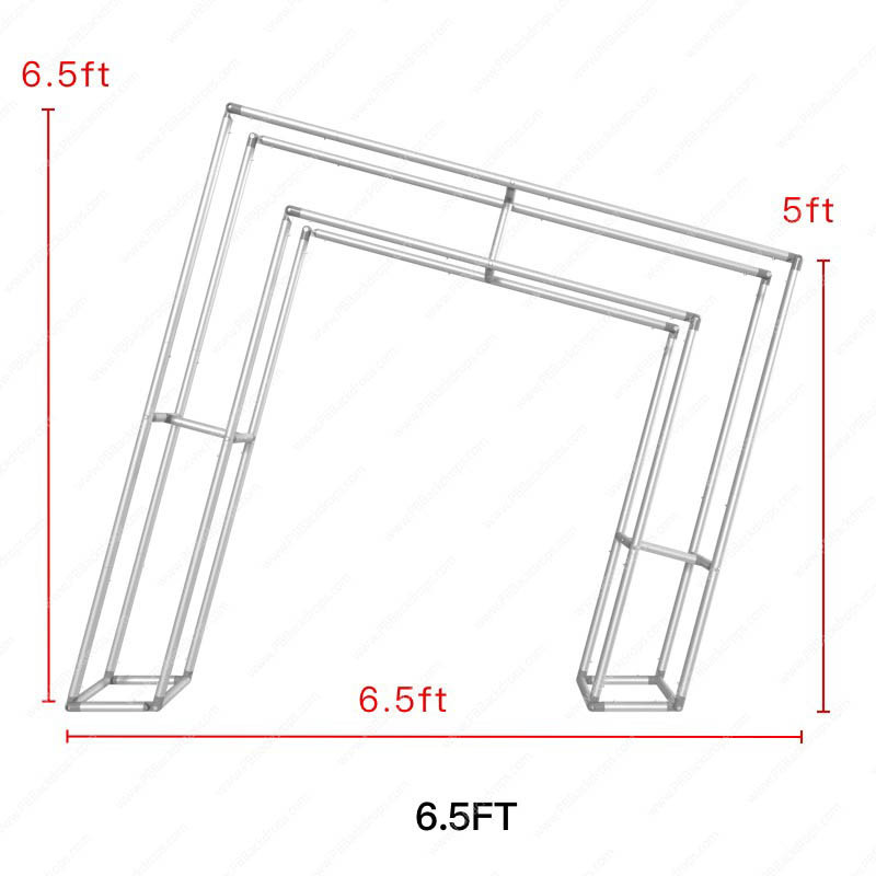 3D Slanted Arch Wall - PB Backdrops