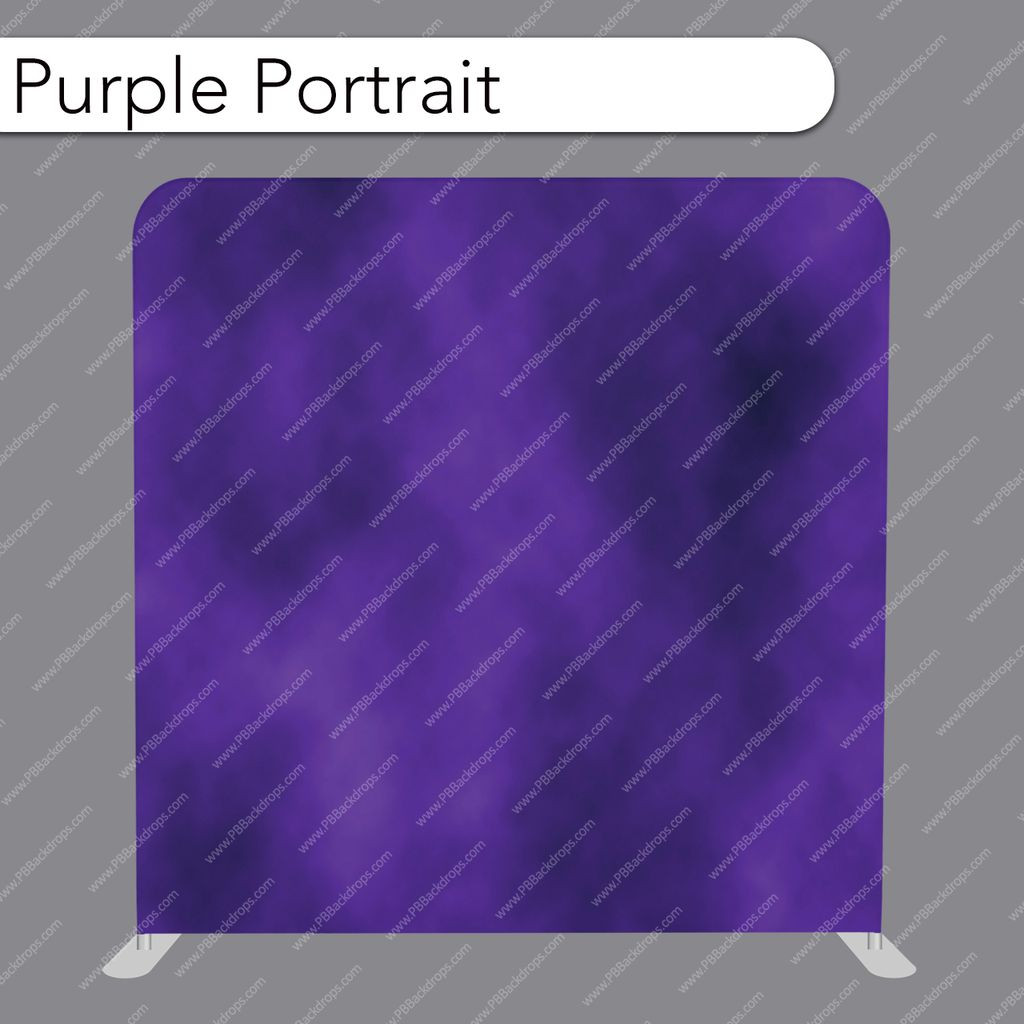 Pillow Cover Backdrop (Purple Portrait) - PB Backdrops