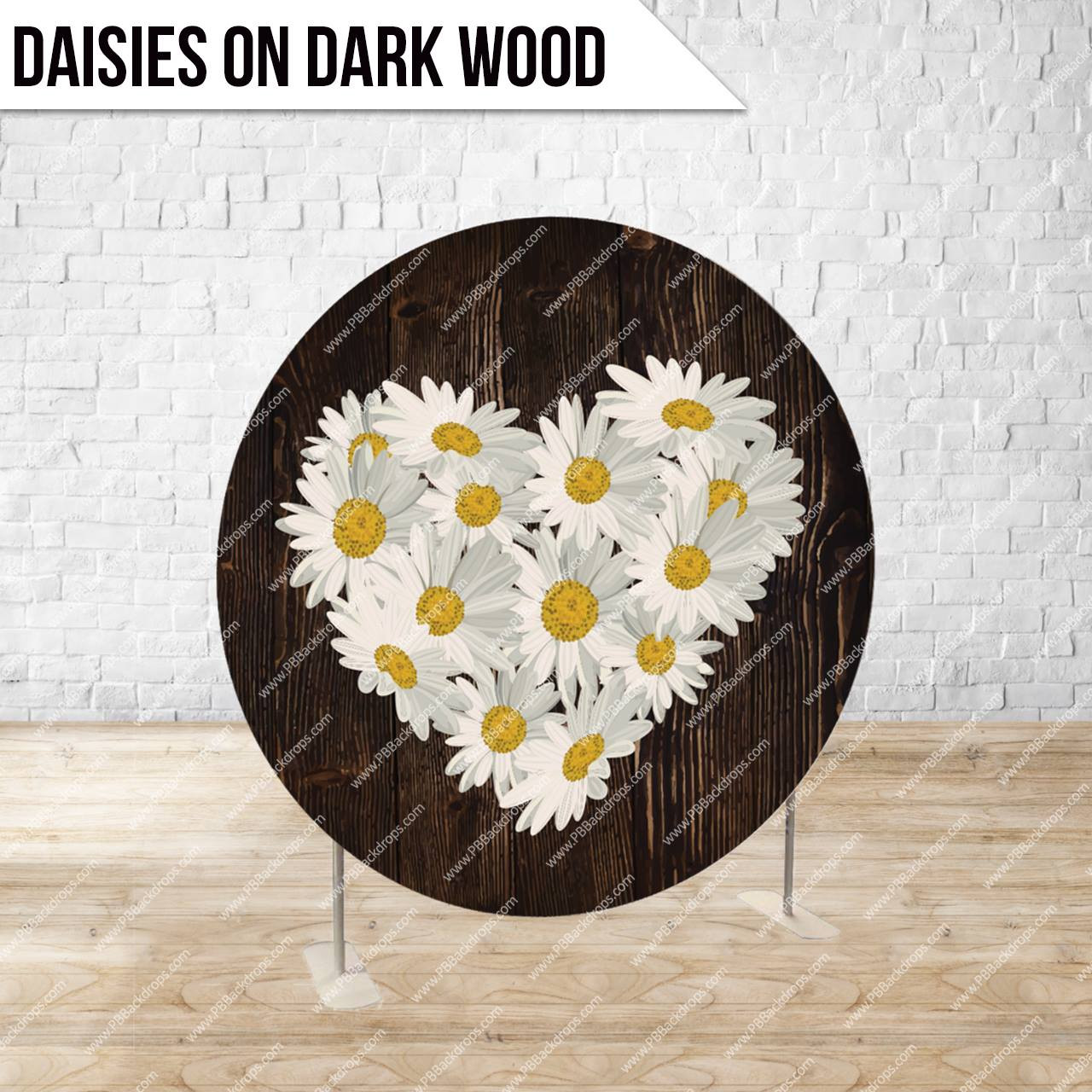 Backdrops & Stands - Unique Shapes - Circle Displays - PB Backdrops