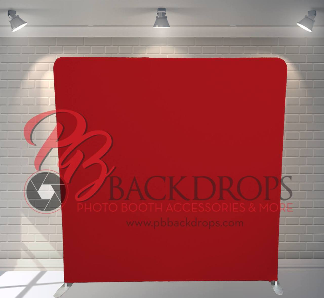 Pillow Cover Backdrop (Red) - PB Backdrops