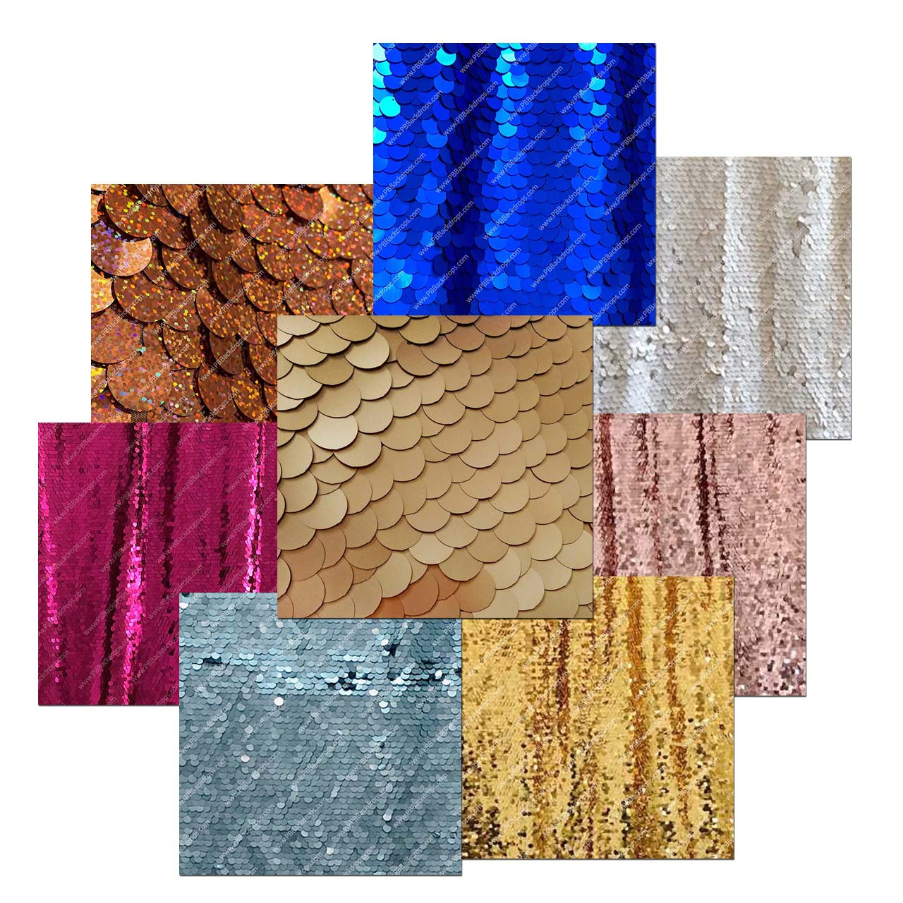 Backdrops & Stands - Sequin - PB Backdrops