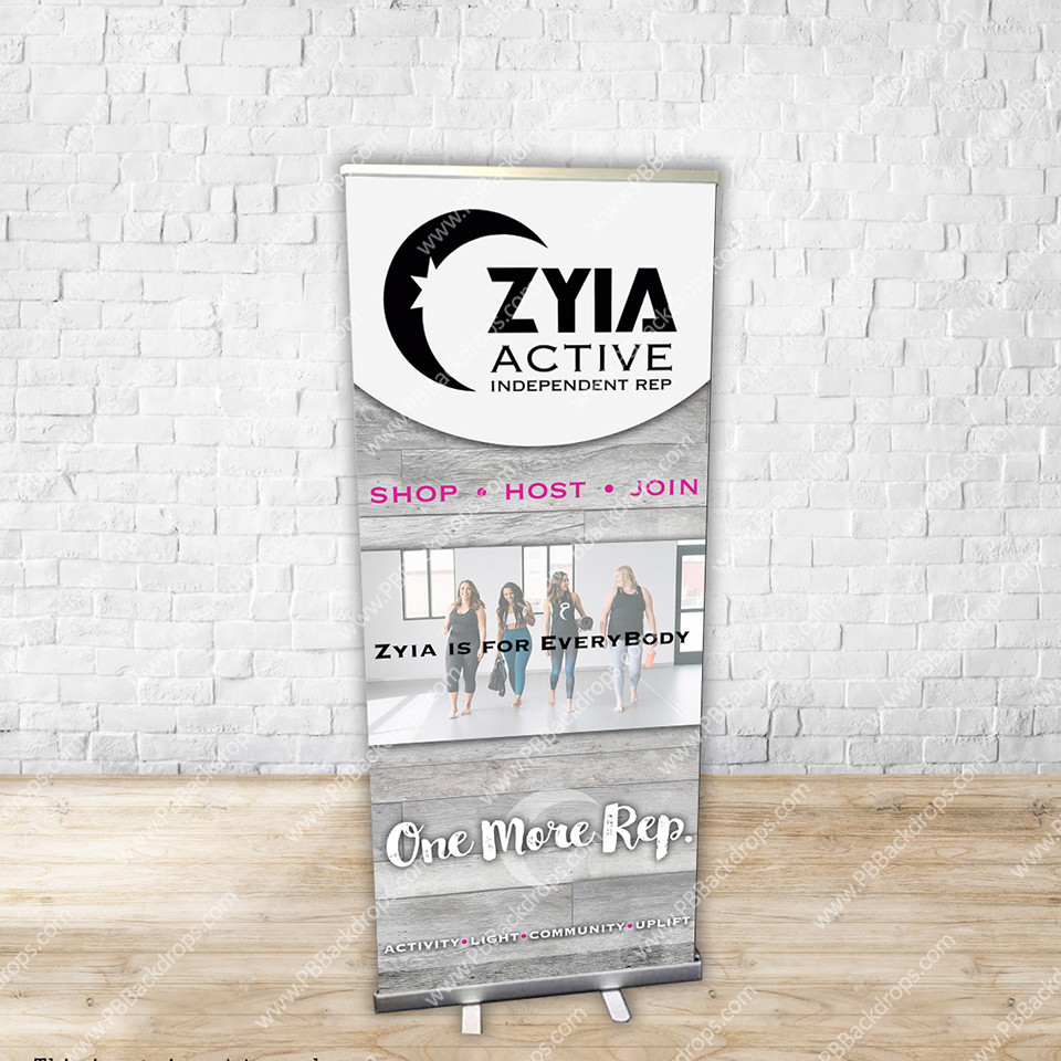 Custom Table Top Banners - PB Backdrops