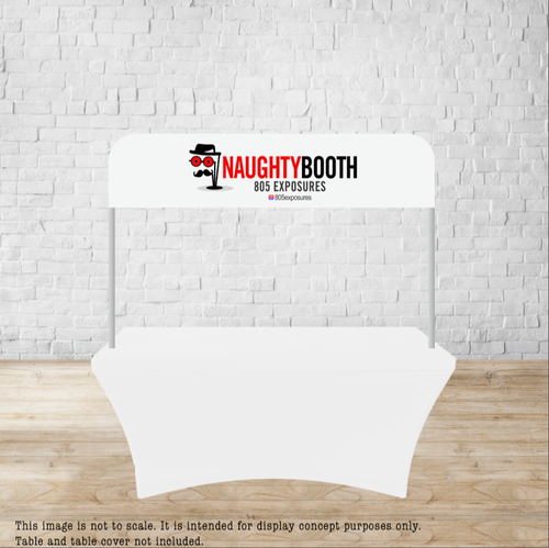 Custom Table Top Banners - PB Backdrops