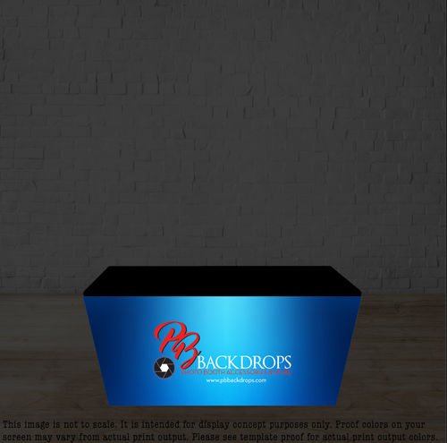 Backlit Table Throw - PB Backdrops