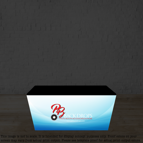 Backlit Table Throw - PB Backdrops