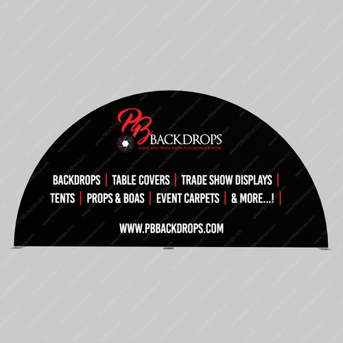 15-Foot Semi-Circular Backdrop - PB Backdrops