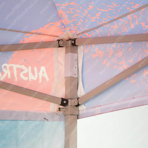 10x20 Advertising Tent (40mm Hex tube) - PB Backdrops