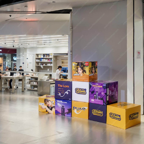 3D Cube Displays - PB Backdrops
