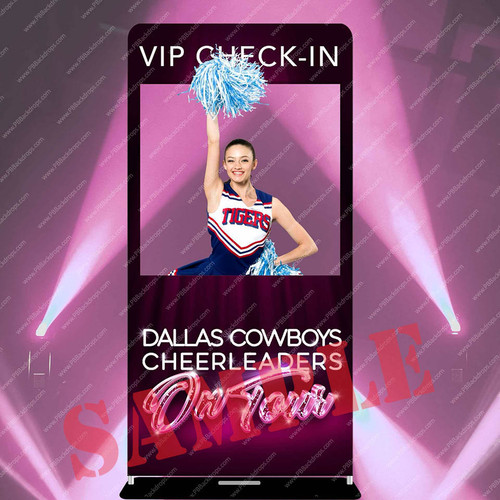 Custom-Design Selfie Stand - PB Backdrops
