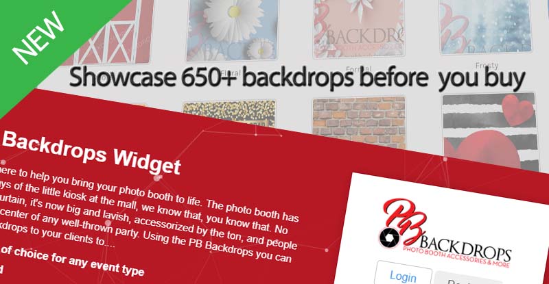 Photo Booth Backdrops - Booth Props & Accessories | PB Backdrops