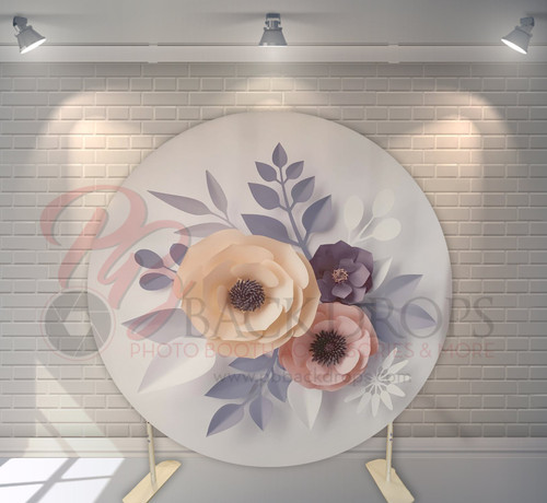 Circle Display 7ft. - Custom Double-Sided Graphic and Frame Package ...