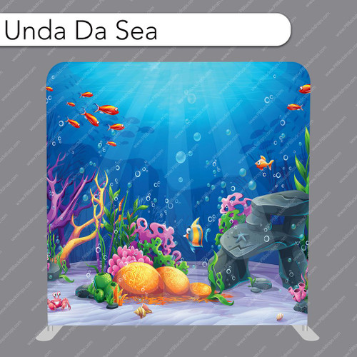 Pillow Cover Backdrop (Unda Da Sea) - PB Backdrops